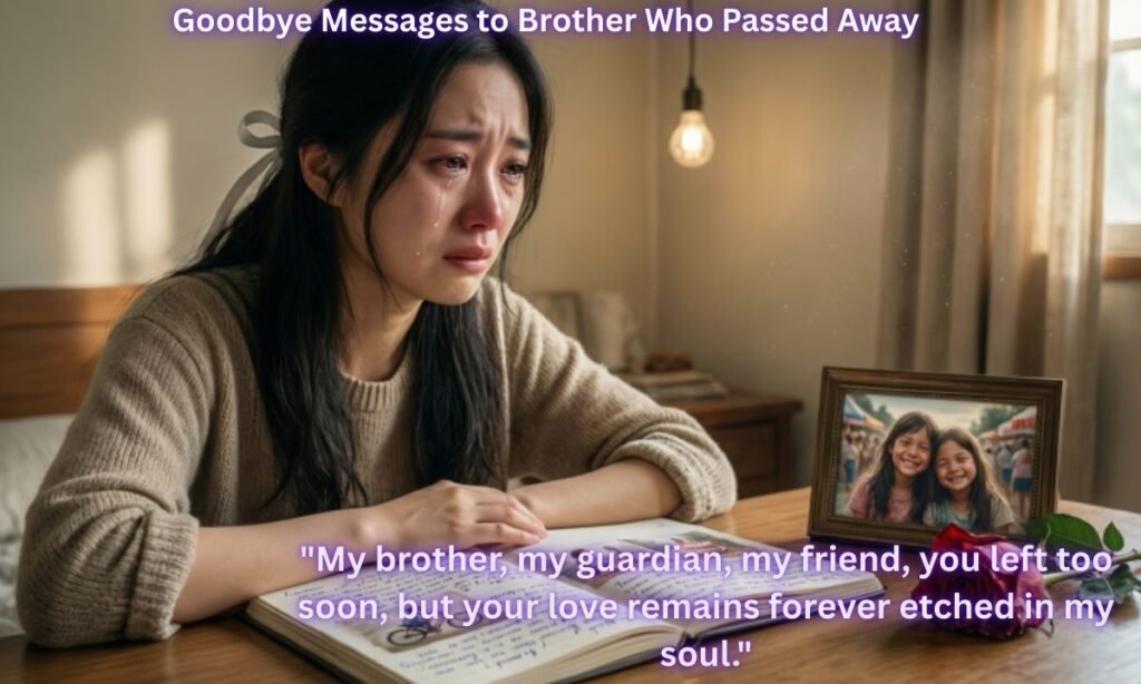60+ Goodbye Messages to Brother Who Passed Away