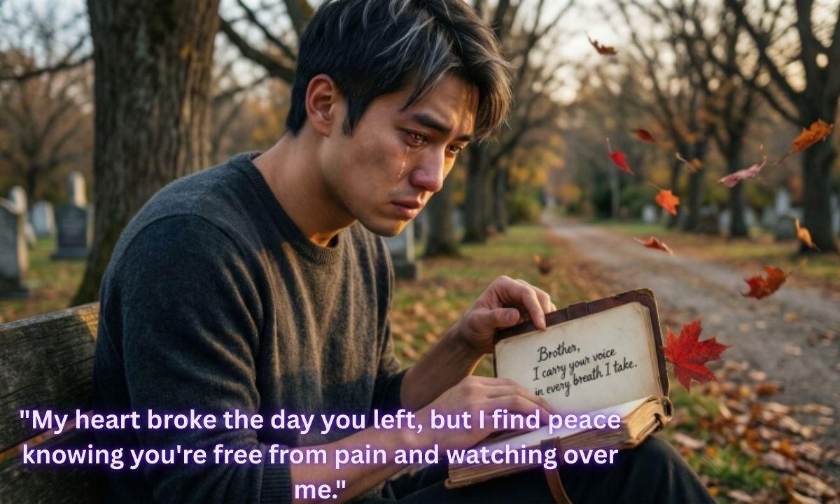 60+ Goodbye Messages to Brother Who Passed Away